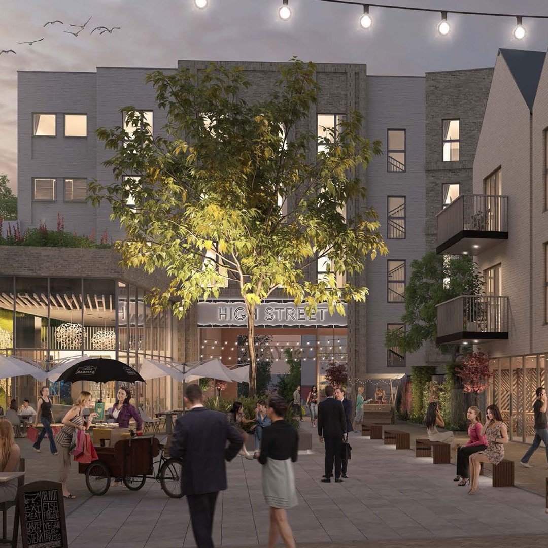 Union Yard Development, Aldershot - Advanced