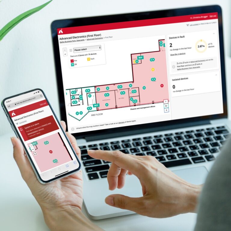 Fire Panel Monitoring Solution - AdvancedLive