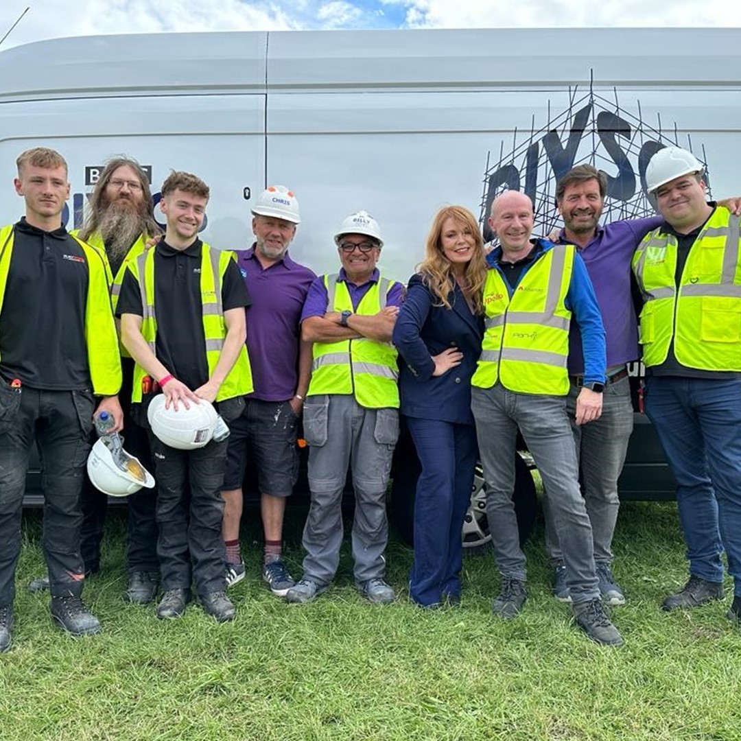 Advanced Takes Part in DIY SOS - Advanced